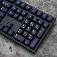Jual 174 Keys/set Aifei GMK Midnight Rainbow Keycaps PBT Double Shot Key Caps Cherry Profile ...