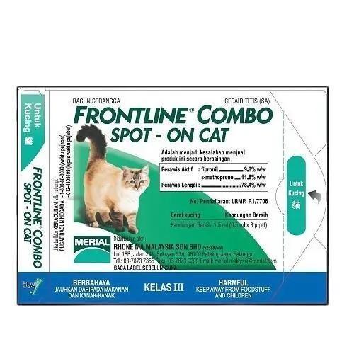 Frontline Combo Spot-On - Cat - TikTok Shop Malaysia