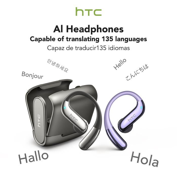 Promo HTC NE23 OWS Wireless Earbuds Bluetooth 6.0 134 Bahasa TWS Bone ...