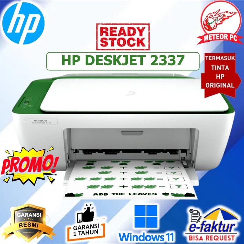 Printer HP Deskjet 2337 Ink Advantage All in One Print Scan Copy - Shop ...