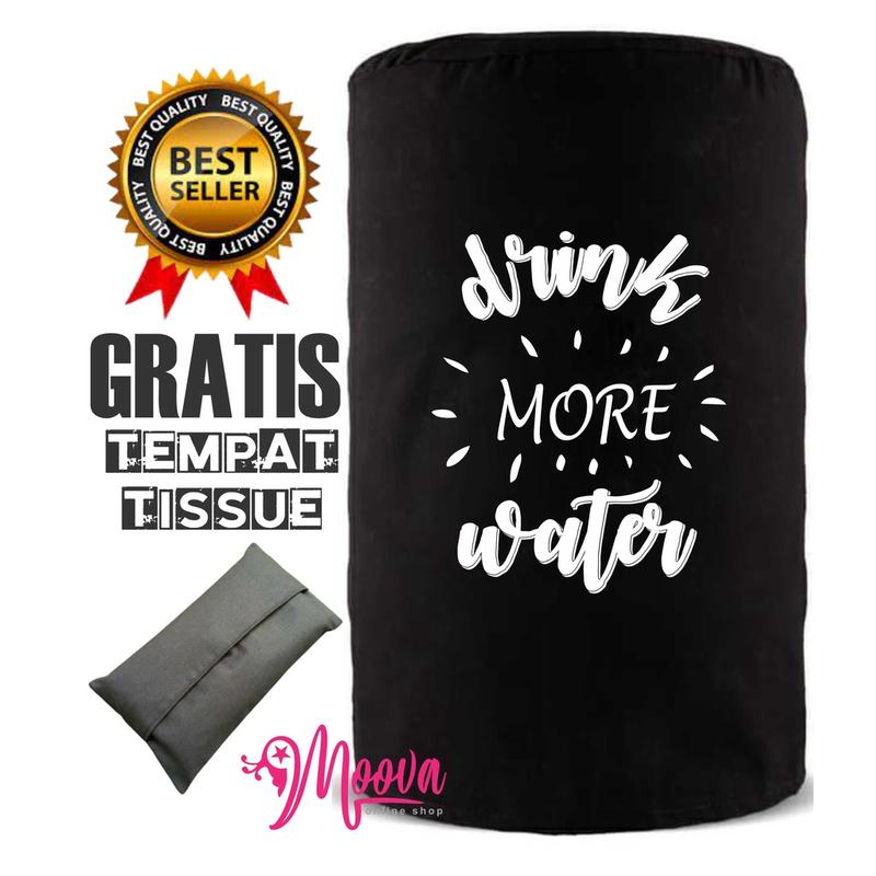 Cover Galon/Sarung Galon/Tutup Galon Motif Drink More Water Gratis ...