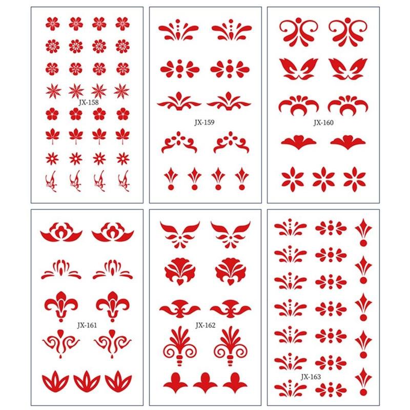 Beauty New Years Beauty Forehead Stickers Waterproof Ancient - TikTok ...