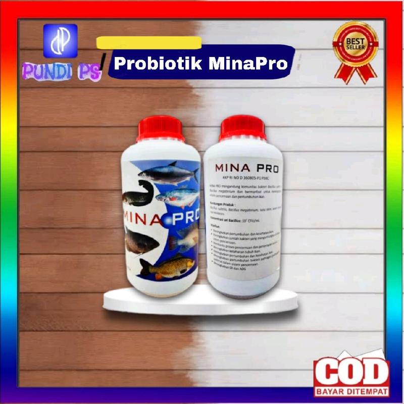 Probiotik Udang dan Ikan MINA PRO 1liter produksi Sinar hidup satwa CPP ...