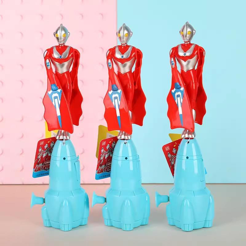 Ultraman animation peripheral children's toys flying in the sky ...