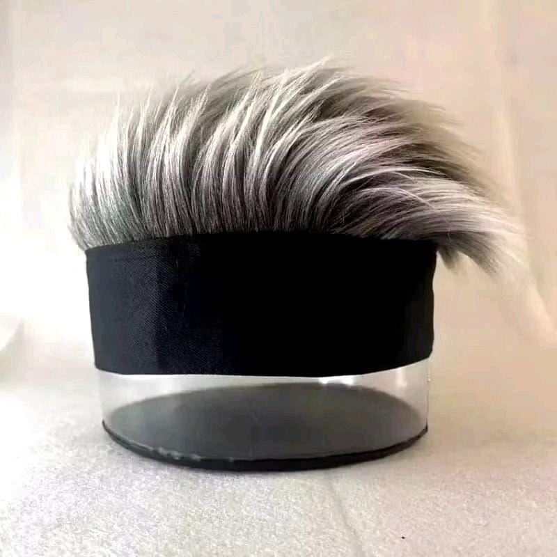 rambut gojo saturo anime/rambut wig palsu naruto anime/rambu - Shop ...