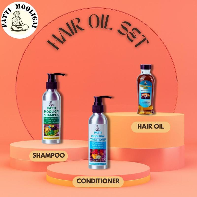 Patti Mooligai Adult Hair Oil Set - TikTok Shop Malaysia