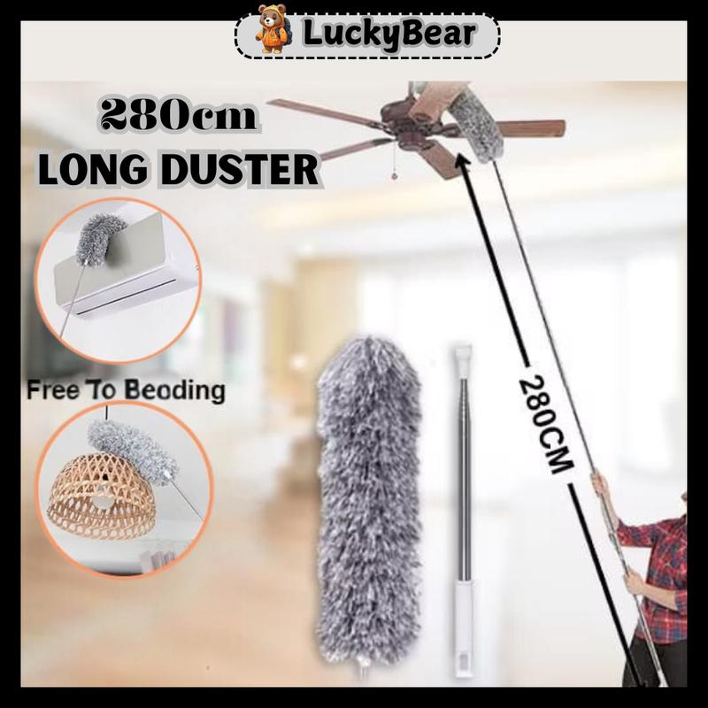 Duster Expandable 280cm Long Microfiber Duster Penyapu Habuk Cleaning ...