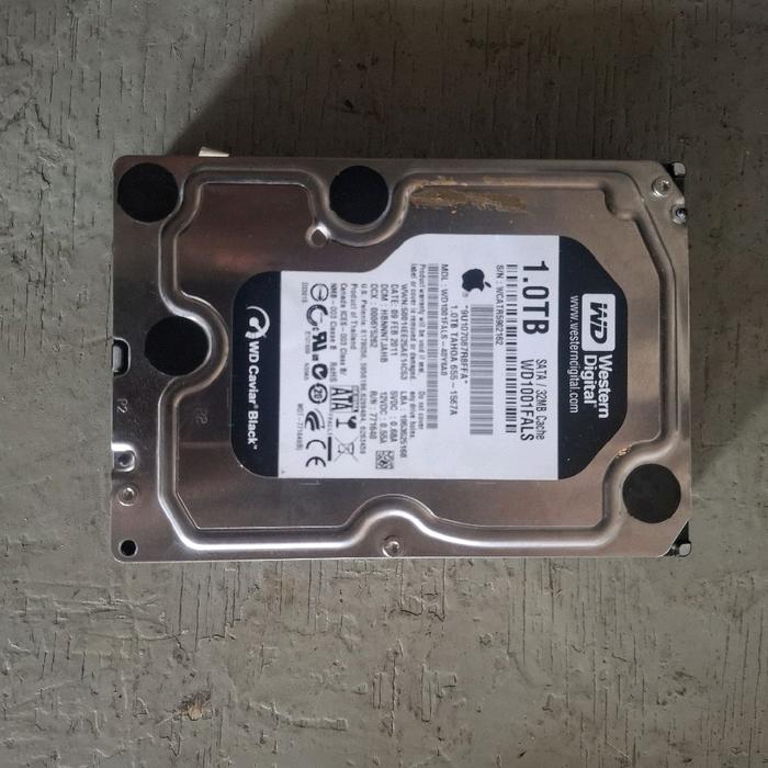 Jual Hardisk WD Caviar Black 1TB normal mesehatan 100% - Kota Bandung ...