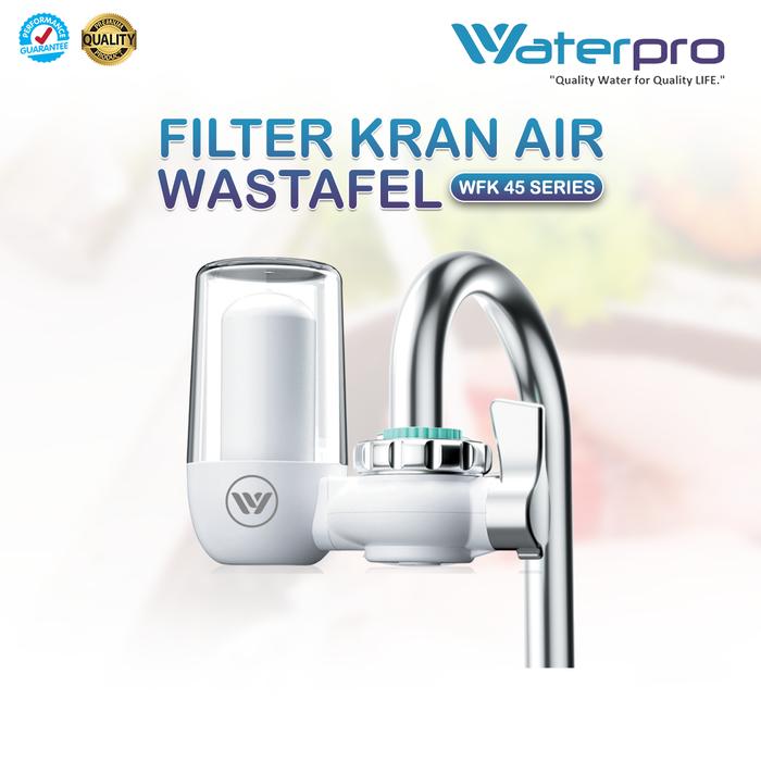 Jual Waterpro FILTER KRAN AIR WASTAFEL WFK 45-PCA Praktis dengan 4 ...