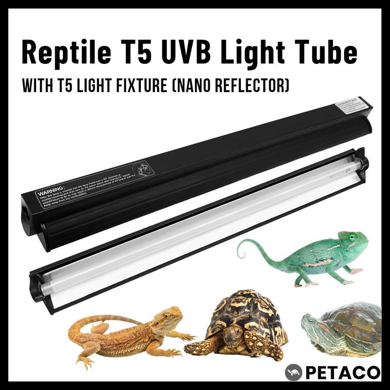 Reptile T5 UVB Lighting 1ft/2ft/3ft/4ft UVB light tube terrarium ...