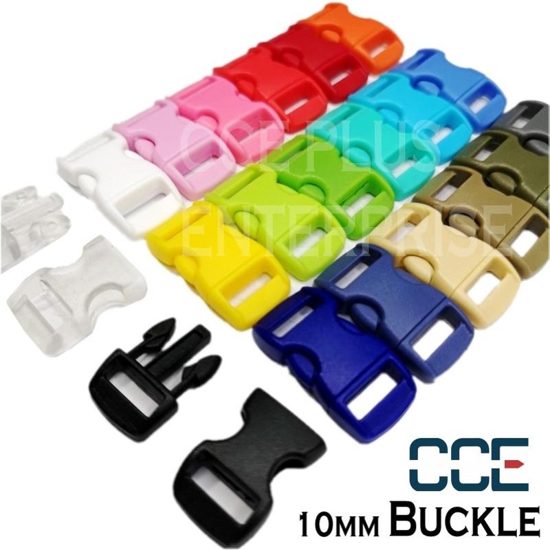10mm Small Plastic Buckle 3/8" for Paracord Bracelet Belt Ba - TikTok ...