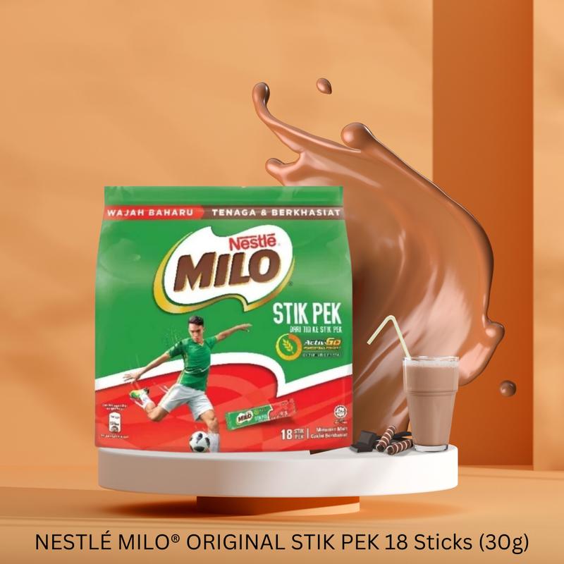 NESTLÉ MILO ORIGINAL STIK PEK 18 Sticks (30g)*1 - TikTok Shop Malaysia