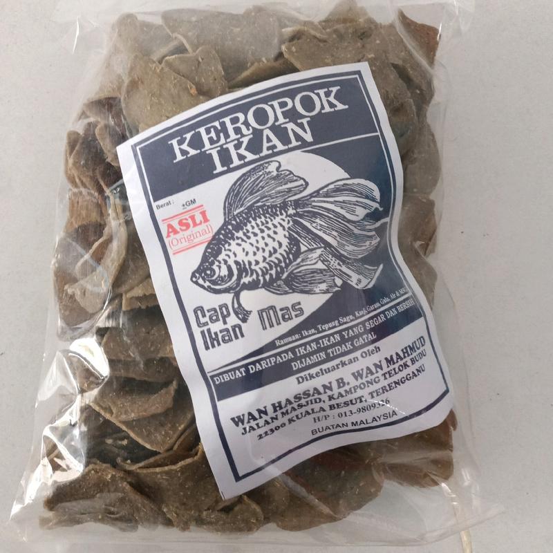 KEROPOK IKAN CAP IKAN EMAS 500gram - TikTok Shop Malaysia