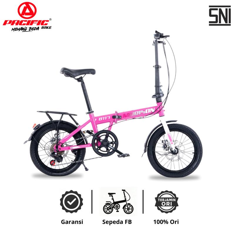 Pacific Bike Edisi Khusus Morison Sepeda Lipat 8117 DB Size 16 - Shop ...