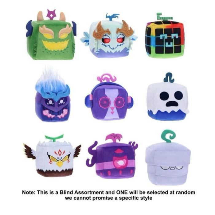 Blox Fruits Mystery Fruit Plush Series 3 Include DLC Size 4 Inch Blind ...