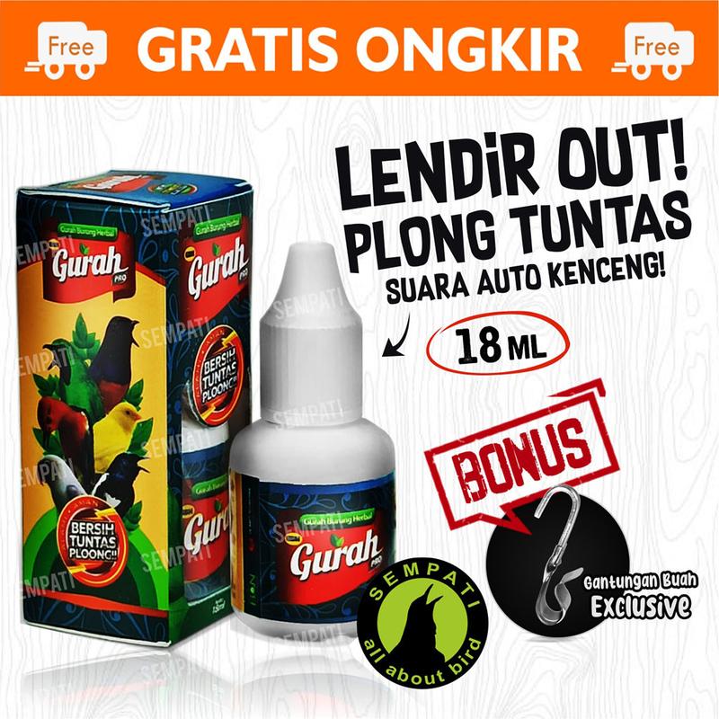 SEMPATI GURAH PRO BIOJANNA OBAT BURUNG SAKIT MULUT RADANG TENGGOROKAN ...