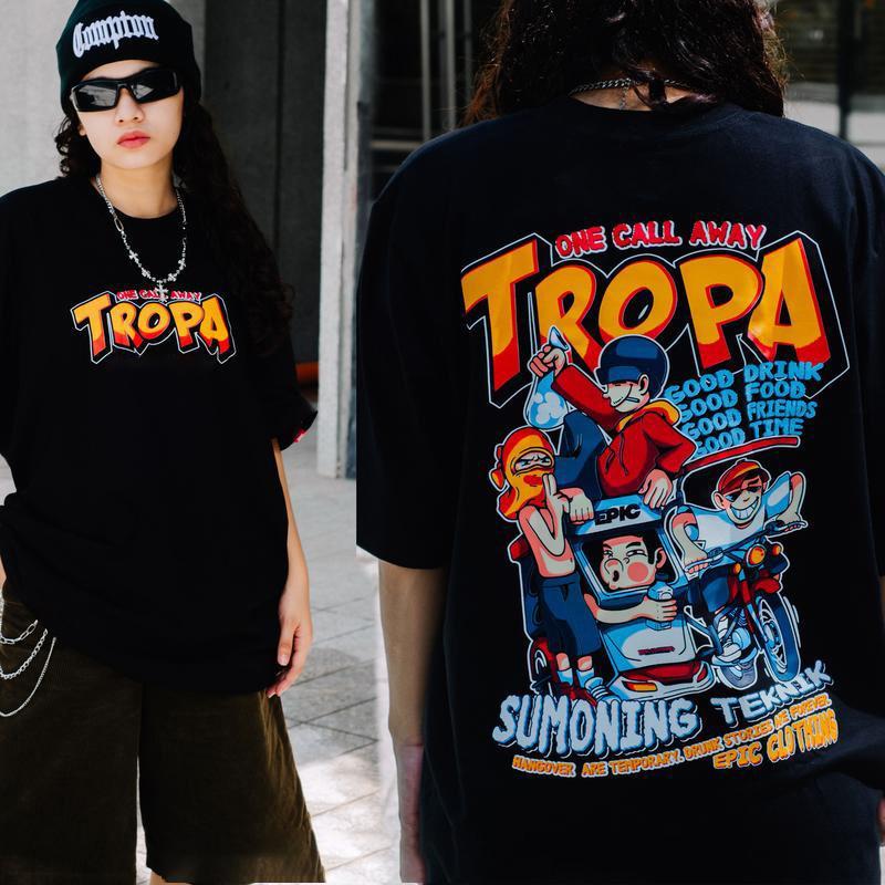 Epic Clothing Streetwear - TROPA Shirt - 100% Cotton - Menswear ...