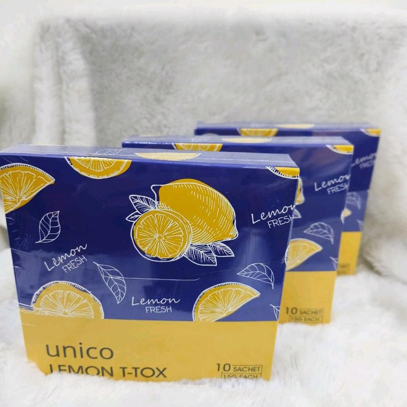 Unico Lemon T-tox Kotak Besar Dan Kecil - TikTok Shop Malaysia