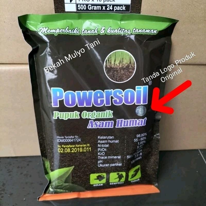 Powersoil 1 Kg Pupuk Organik Asam Humat / Humid Acid Penyubu - Shop ...