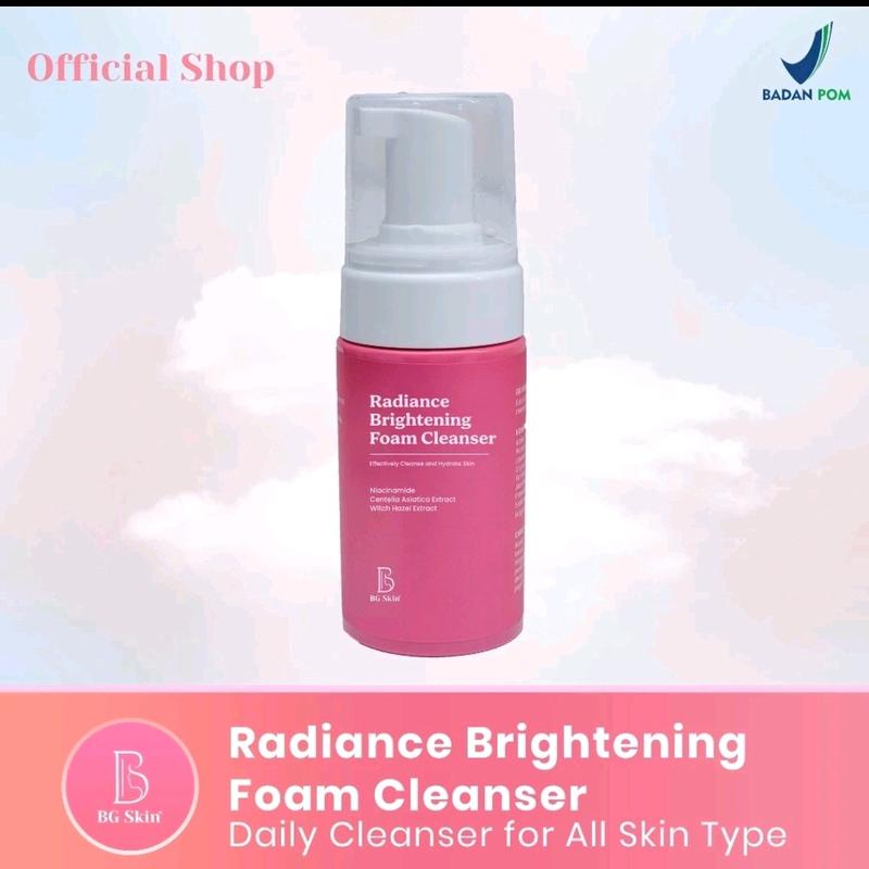 BG skin facial foam brightening Semua Jenis Kulit - Shop | Tokopedia