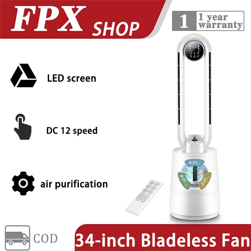Bladeless fan 12-speed DC motor Low noise with remote contro - TikTok ...