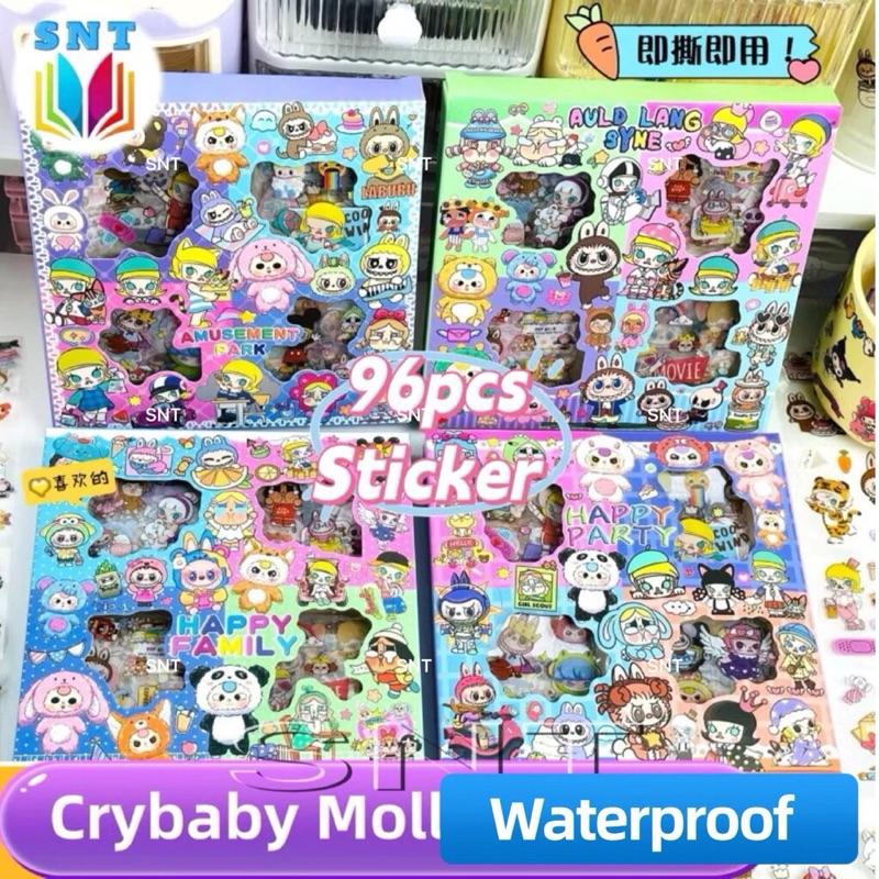 SNT (XQB) 100 Sticker or 96pcs Stickers Cartoon Kulomi Waterproof ...