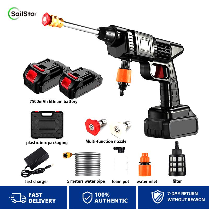 SailStar Pressure Washer Wireless Car Wash Machine Water Gun - TikTok ...