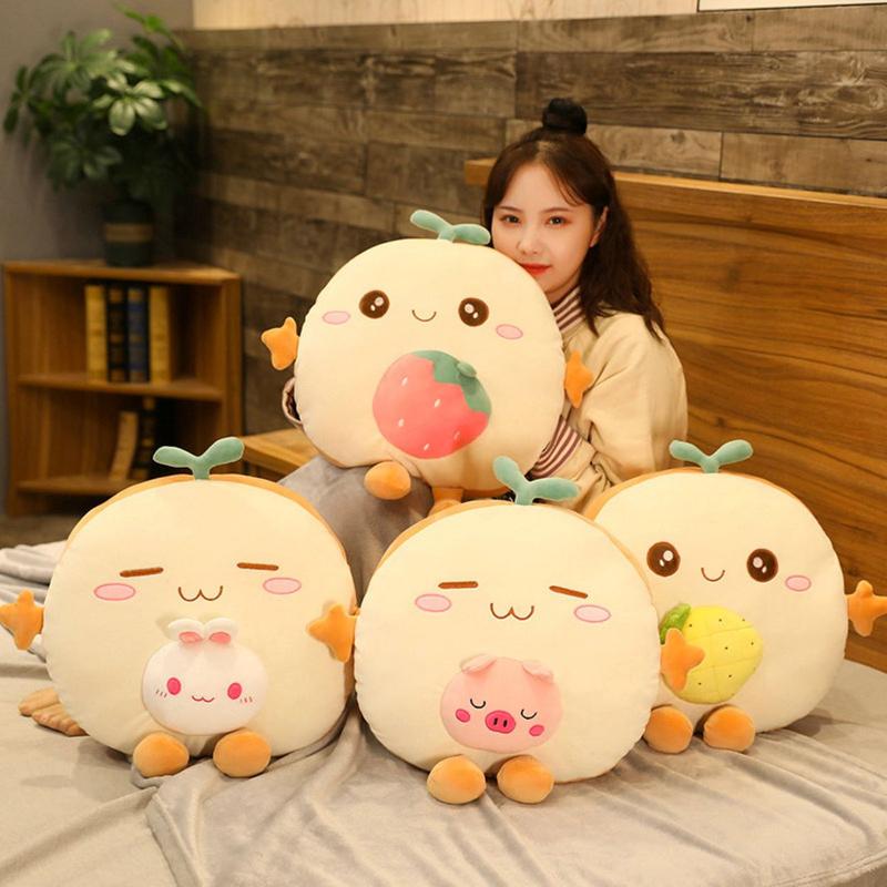 Boneka Bantal Kursi Sofa 40×40Cm Bantal Penghangat Tangan Karakter ...