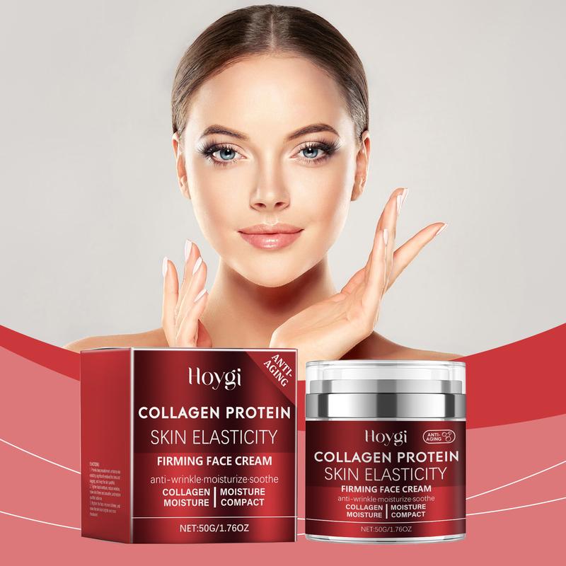 Collagen Cream, HOYGI, Soft and Nourishing, Moisturizing, Brightening ...