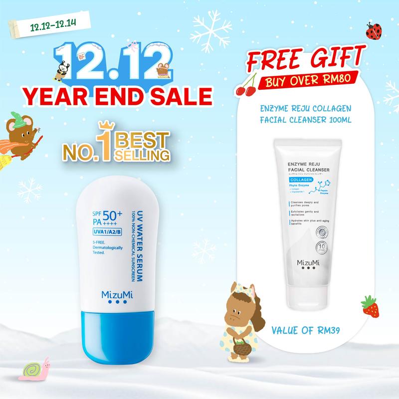 MizuMi UV Water Serum Sunscreen Muka SPF50+ PA+ 40g Pelembap - TikTok ...