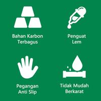 Promo ISKU Palu Konde 1LB Kepala Magnetik Ball Pein Hammer Martil Bulat ...