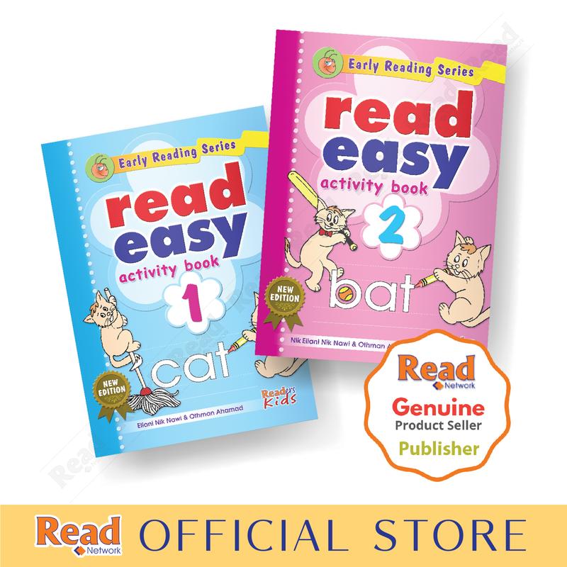 ReadEasy Activity Book 1 & 2 - TikTok Shop Malaysia