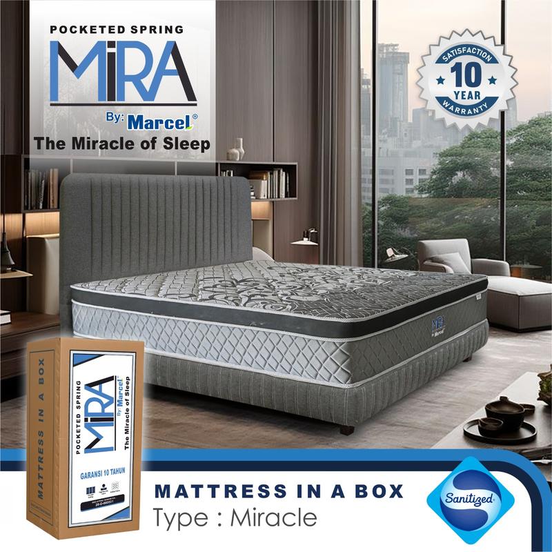 Mira in a Box Pocket Springbed Tinggi 30cm by Marcel - Garansi - Shop ...