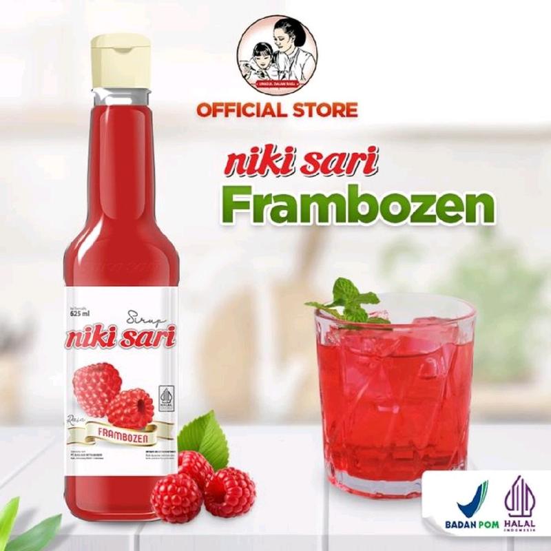 Sirup Nikisari frambozen 450ml botol plastik Minuman Syrup - Shop ...