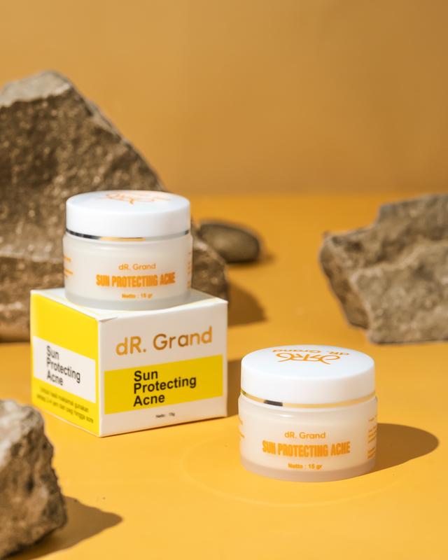 dR Grand SUN PROTECTING ACNE TONE UP UNTUK KULIT BERMINYAK BERJERAWAT ...