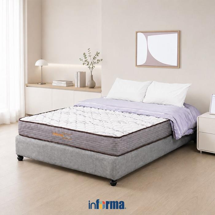 Promo Informa Sleep Mora Kasur Foam Bonell Springbed In Box - Putih ...
