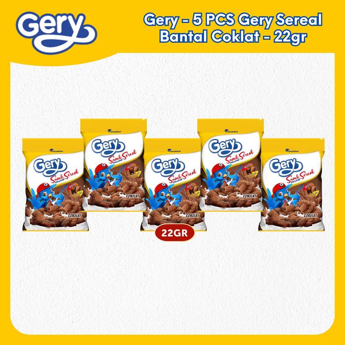 Promo Gery - 5 PCS Gery Sereal Bantal Coklat/Keju - 22gr [PILIH VARIAN ...