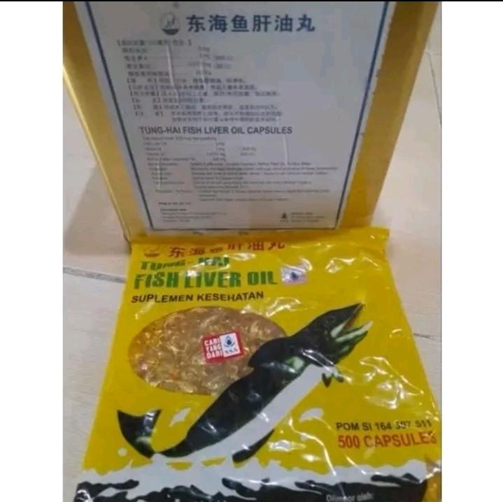 Minyak Ikan Tung Hai Fish Oil Isi 500 Butir Kusus untuk hewan - Shop ...