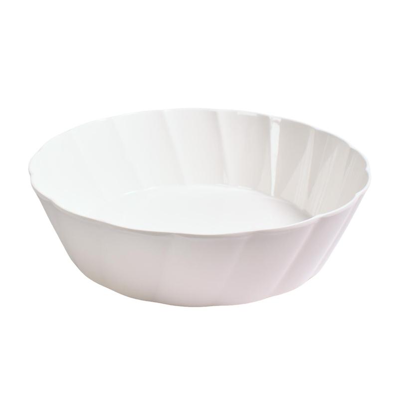 Melawares 11 inch Ivory Round Server Set - TikTok Shop Philippines