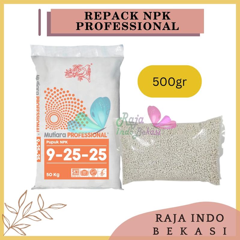 RAJA INDO Pupuk NPK Mutiara Professional 9 25 25 Mutiara Original ...