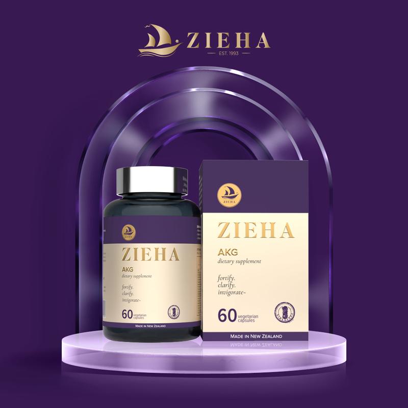[LIVE] ZIEHA AKG Vitality & Cell Revival Pills (3 Gen) 60 capsules ...