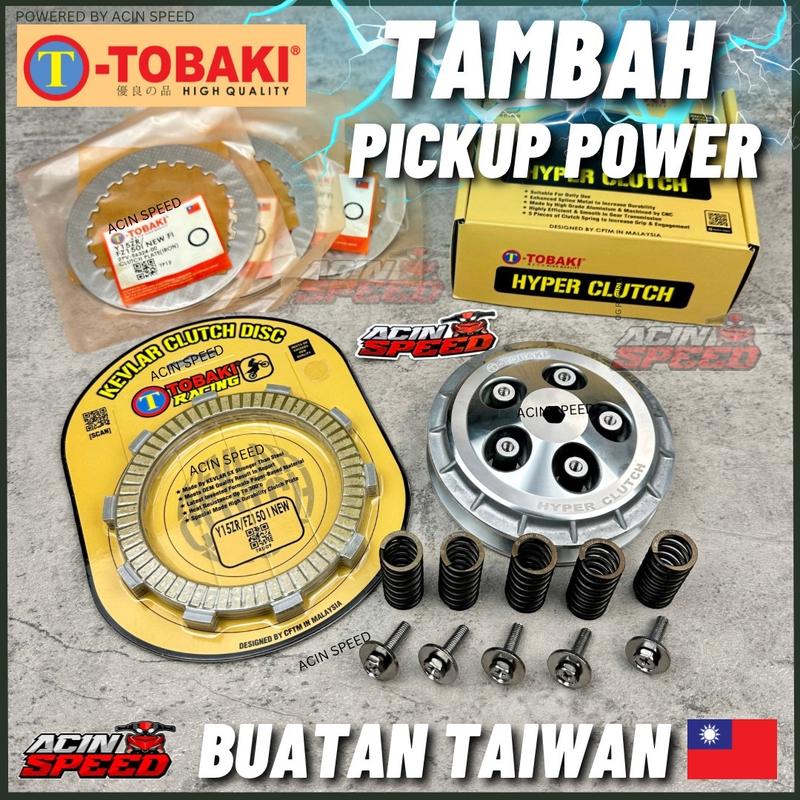 ORIGINAL TOBAKI HYPER CLUTCH LC135/ Y15/SRL110/SRL115 Fi/Y125Z ...