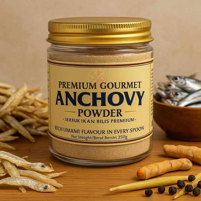 SERBUK IKAN BILIS PREMIUM GOURMET I PURE PREMIUM GOURMET ANCHOVY POWDER ...