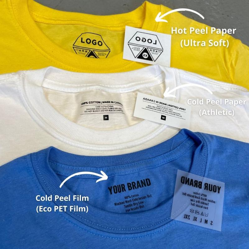 Label Setrika DTF Custom Tanpa Jahit Min 20pcs | Label nama | label ...