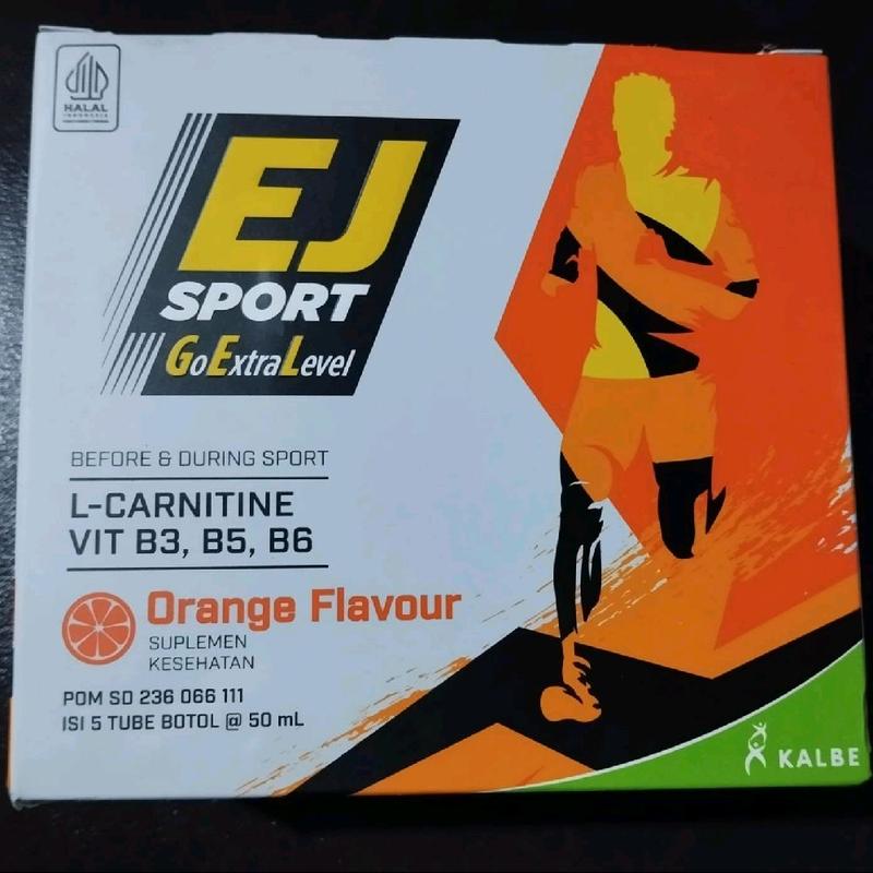 EJ SPORT GEL 3 BOK (15 TUBE) RASA ORANGE-ENERGY GEL - Shop | Tokopedia
