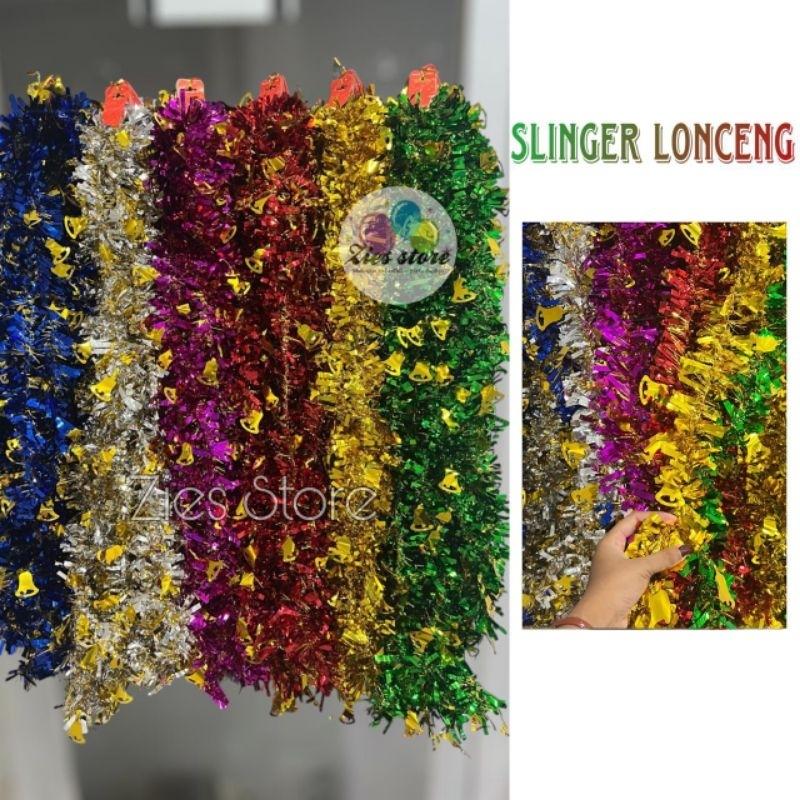Slinger Tinsel Xmas / Hiasan Natal / Slinger Lonceng - Shop | Tokopedia