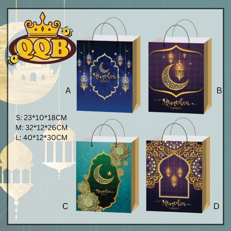 RAMADAN PAPER BAG/ 3 SIZE AVAILABLE/ DOORGIFT PAPER BAG Stationery ...