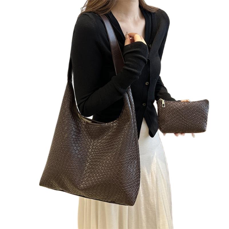 Niche Design Vintage Shoulder Bag Fashion PU Leather Handbag - TikTok Shop Malaysia