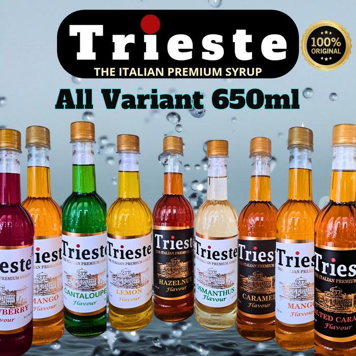 Jual Trieste Syrup All Variant 650ml - Vanilla - Kota Bandung - HDJ ...