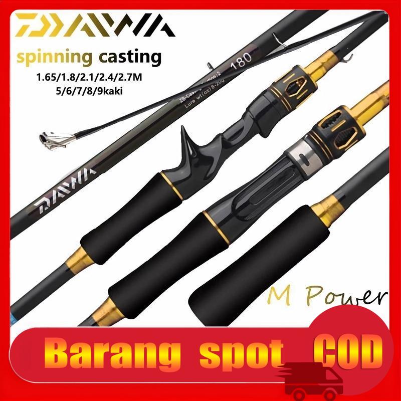 DAIWA Rod Ul Power Fishing Rod Solid Carbon Rod Spinning Rod - TikTok ...